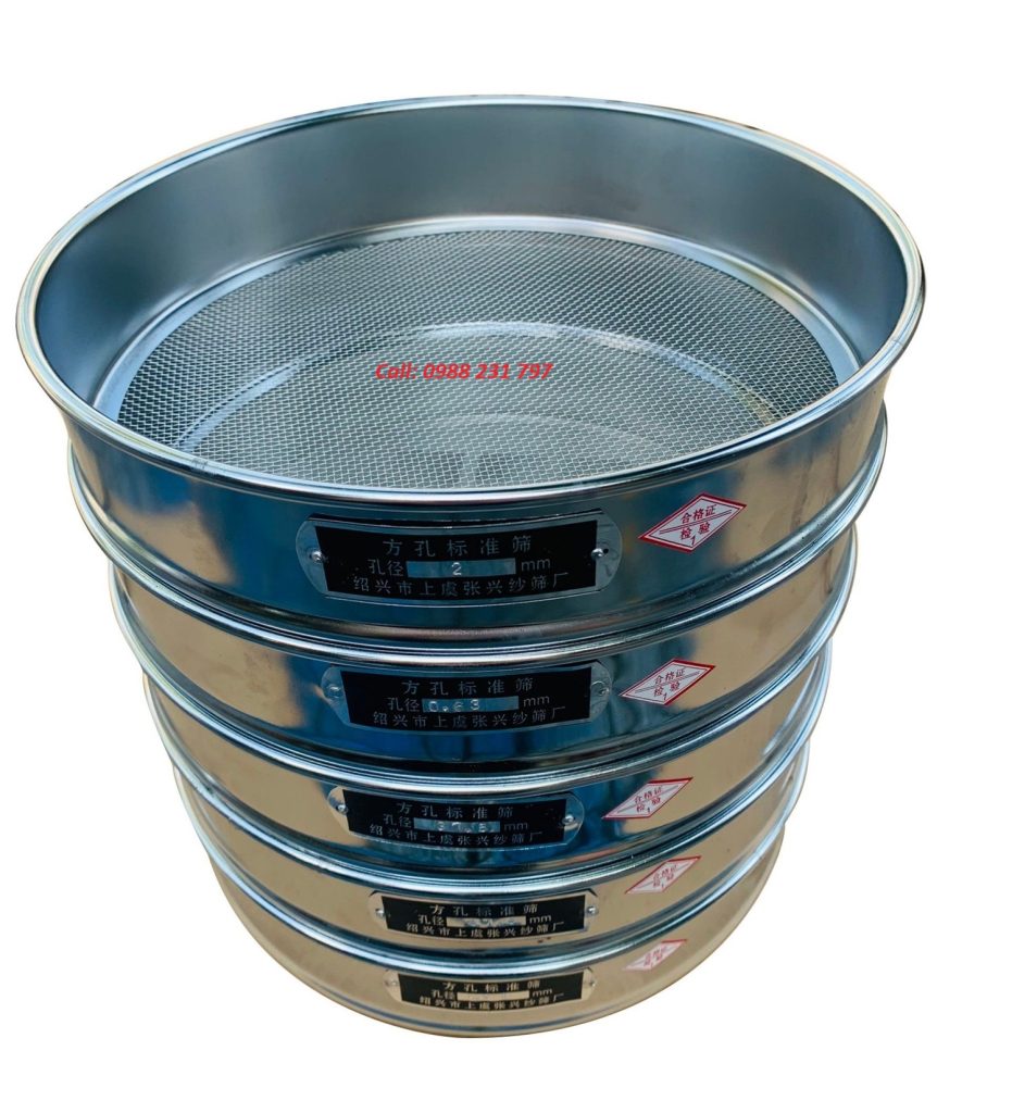 BỘ SÀNG RÂY CÁT SÔNG - XÁC ĐỊNH MODUL CÁT